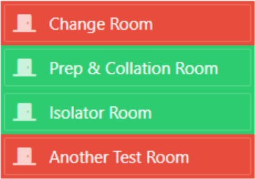 Activating/Deactivating a Room